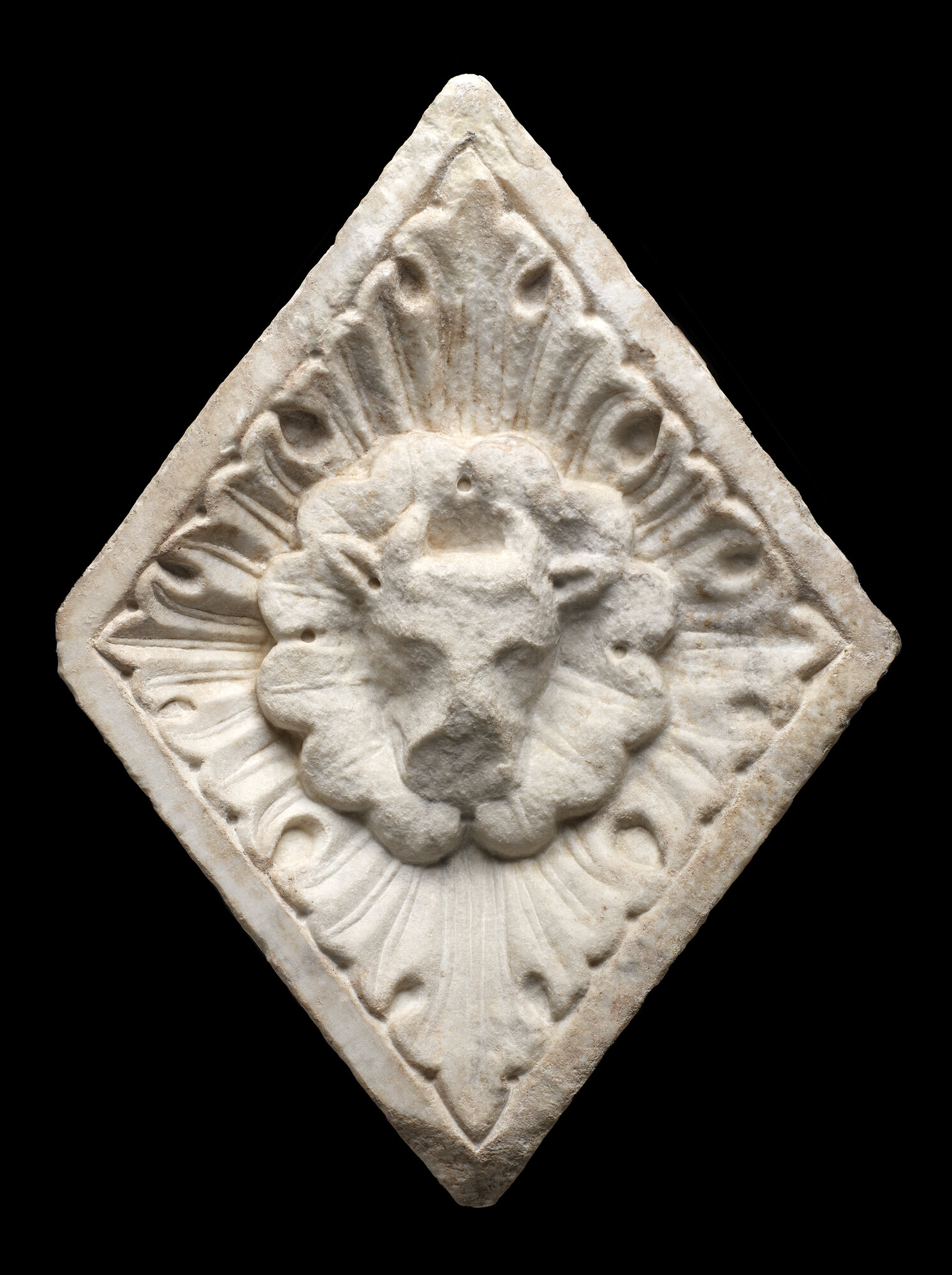 Formella con testa di bue | Musei di Genova