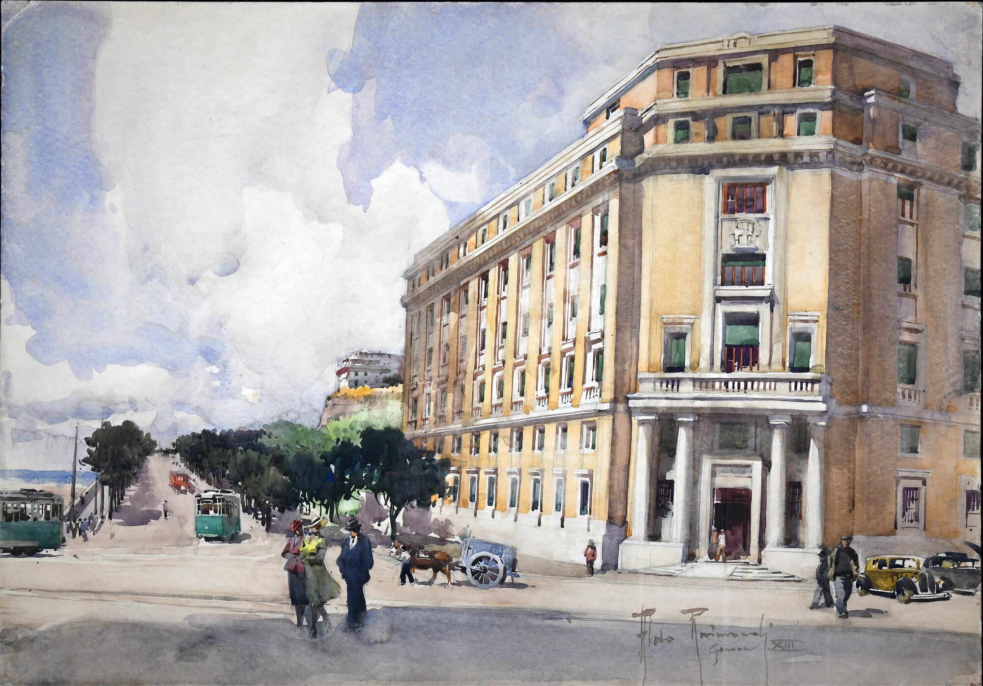 Palazzo della Questura in Via Diaz alla Foce | Musei di Genova
